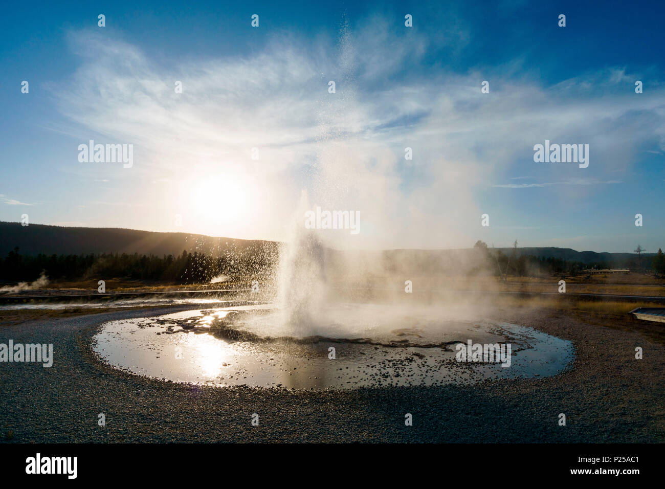 Yellowstone supervolcano eruption hi-res stock photography and images ...