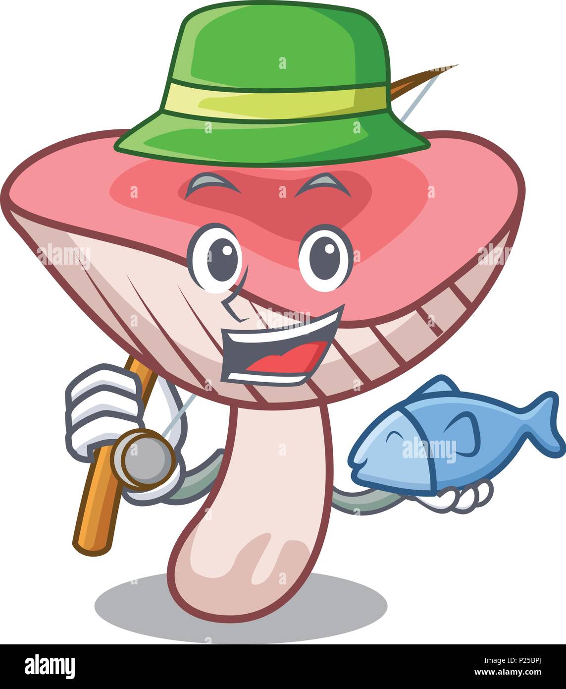 Mushroom bucket Stock Vector Images - Alamy