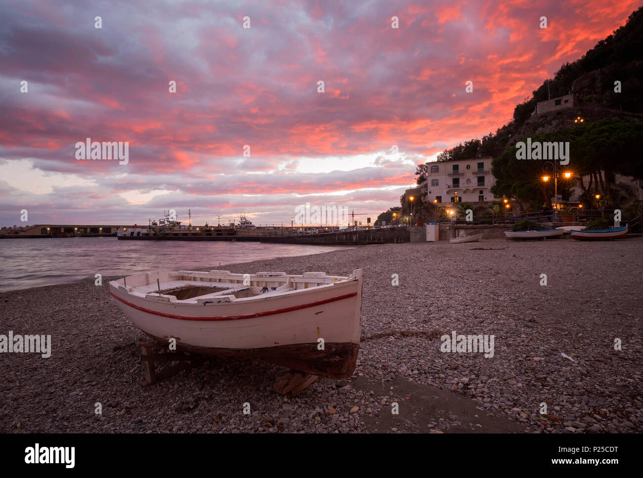 Salerno beach italy hi-res stock photography and images - Alamy