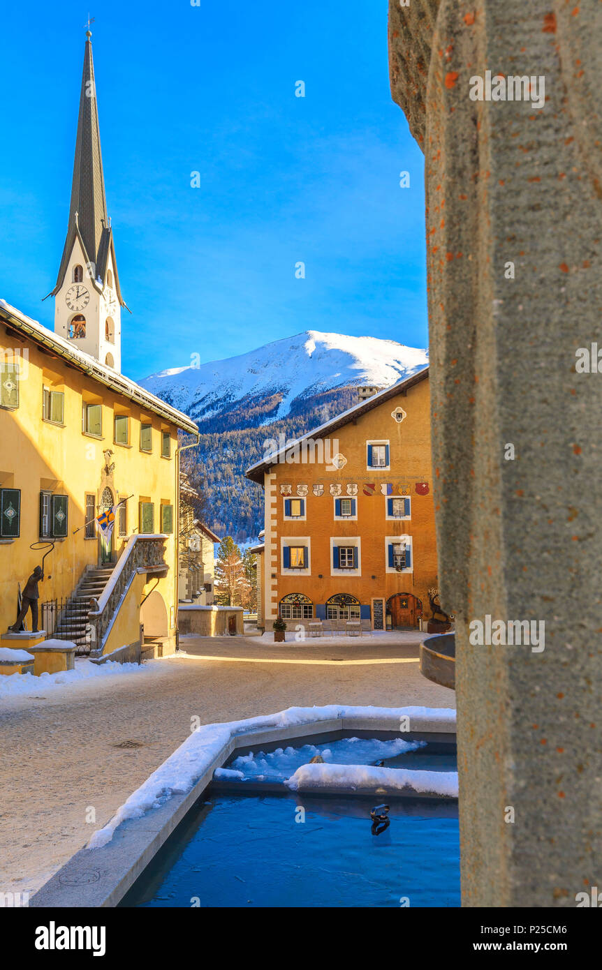 Zuoz, switzerland hi-res stock photography and images - Alamy