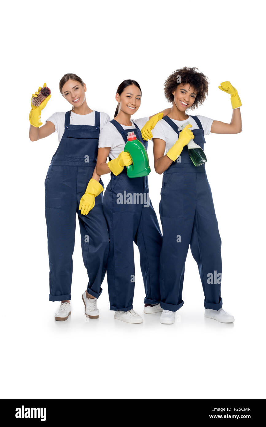 Women cleaners Cut Out Stock Images & Pictures - Alamy