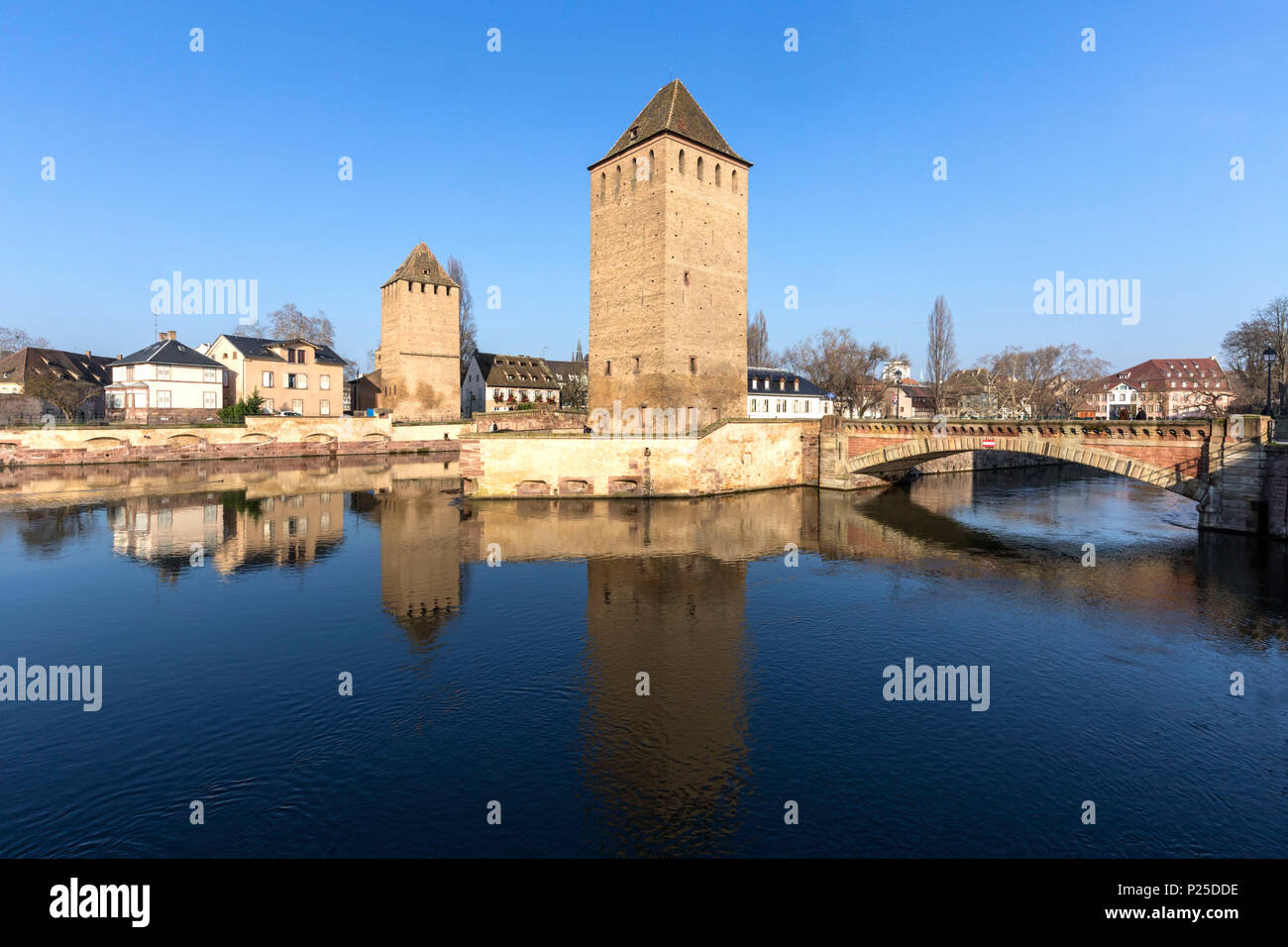 Ponts couverts bridge towers hi-res stock photography and images - Alamy