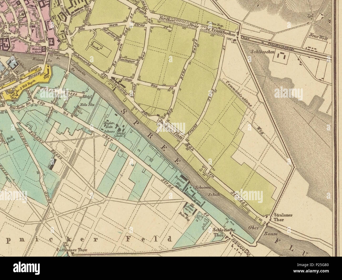 . Grundriss von Berlin. Unknown 147 Herzberg Grundriss von Berlin 1840 ...