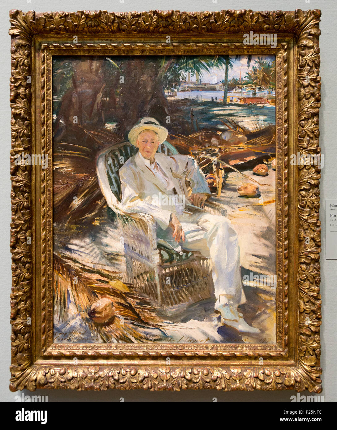 . Portrait of Charles Deering . English: Portrait of Charles Deering ...