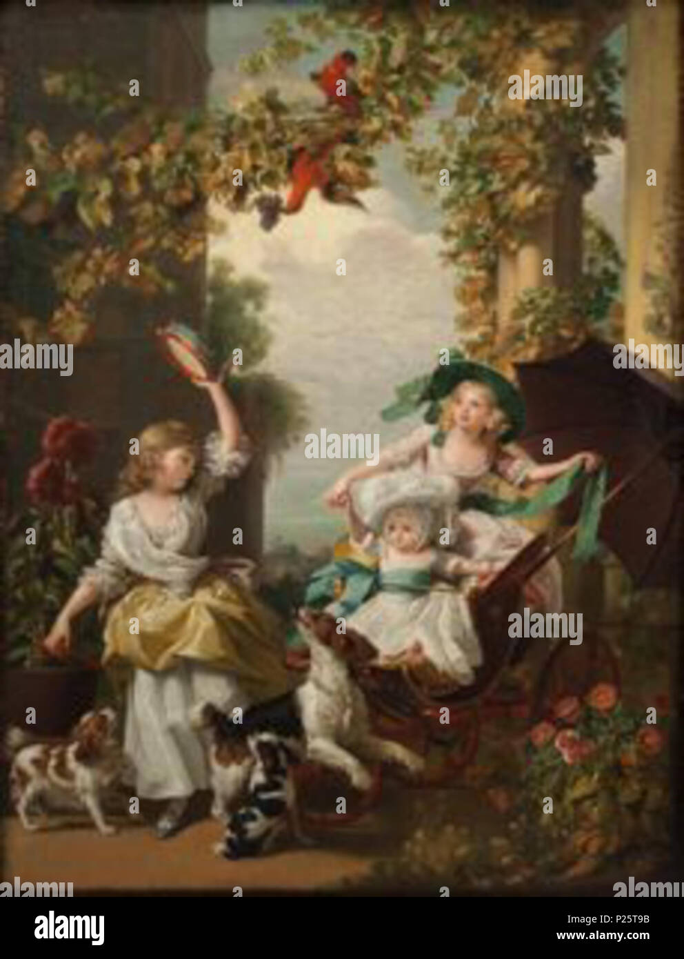 . English: The Three Youngest Daughters of George III . 1785 2 1990.7 ...