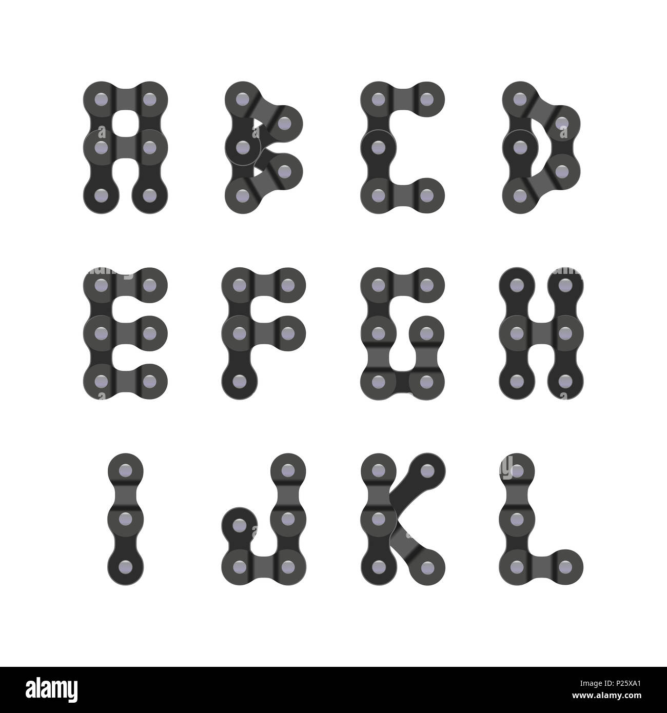 Joint letters Cut Out Stock Images & Pictures - Alamy