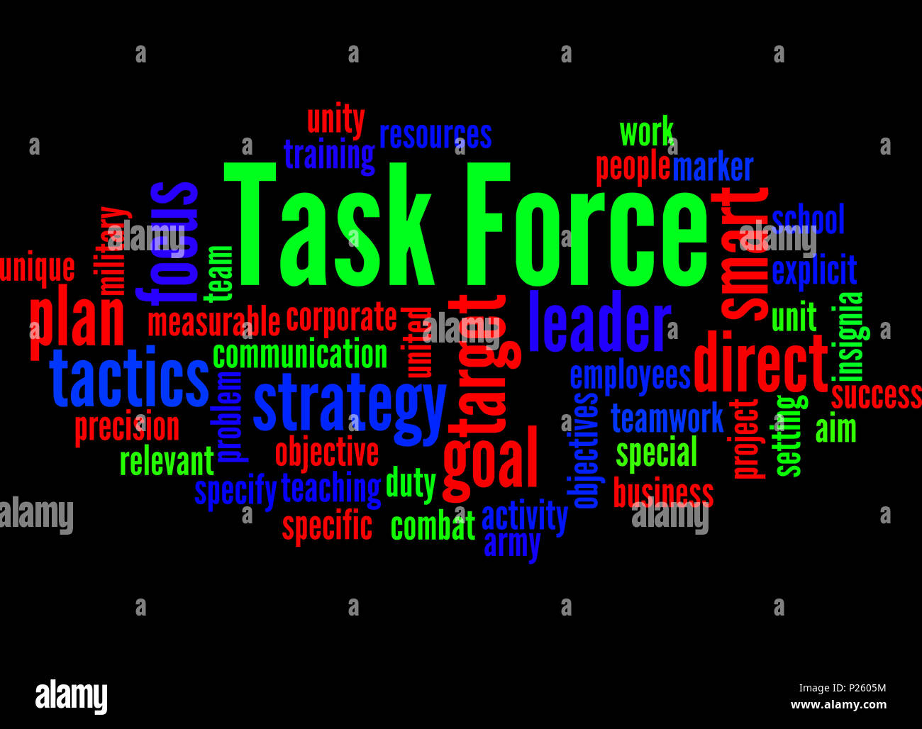 Task Force, word cloud concept on black background Stock Photo - Alamy Task Force, word cloud concept on black background Stock Photo - Alamy