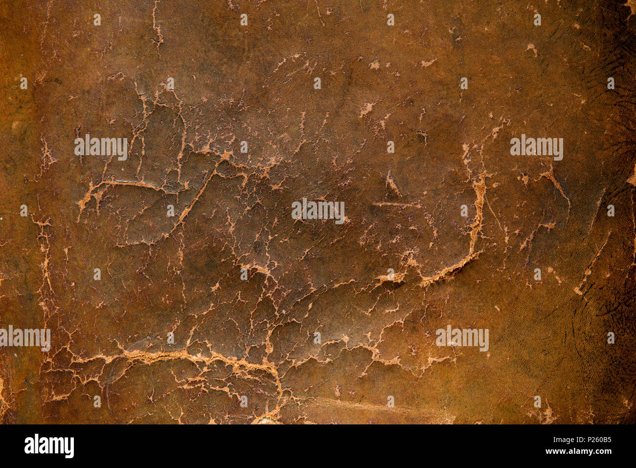 Vintage distressed brown leather texture background Stock Photo - Alamy