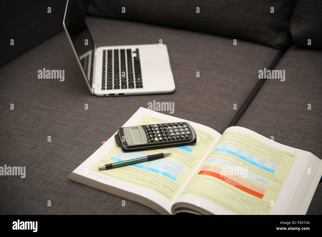 Study set at home Stock Photo - Alamy