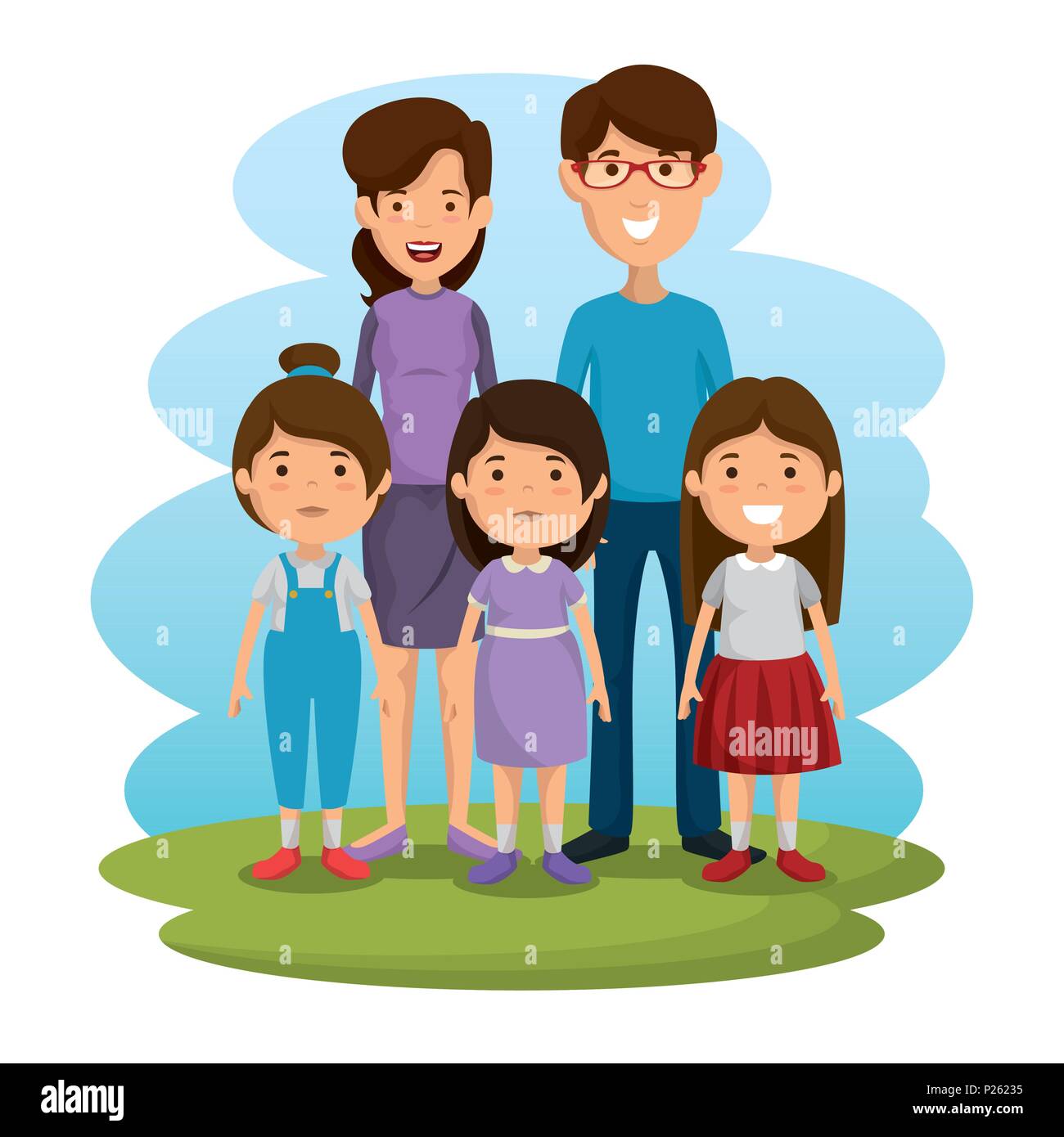Multicultural Family Clipart Images