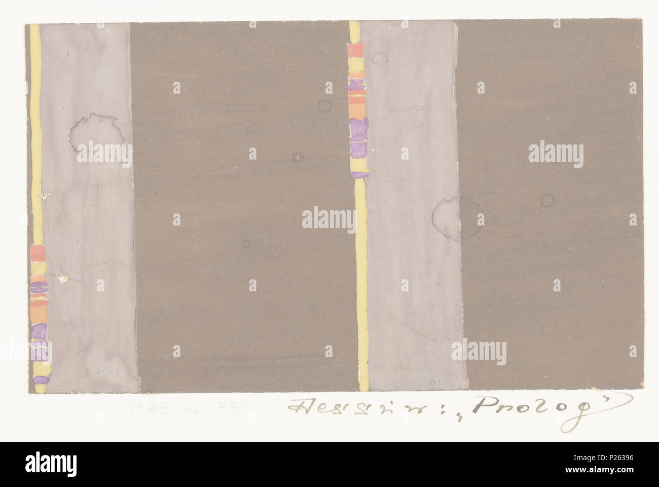 . English: Drawing, Textile Design: Prolog (Prologue), 1922 . English ...
