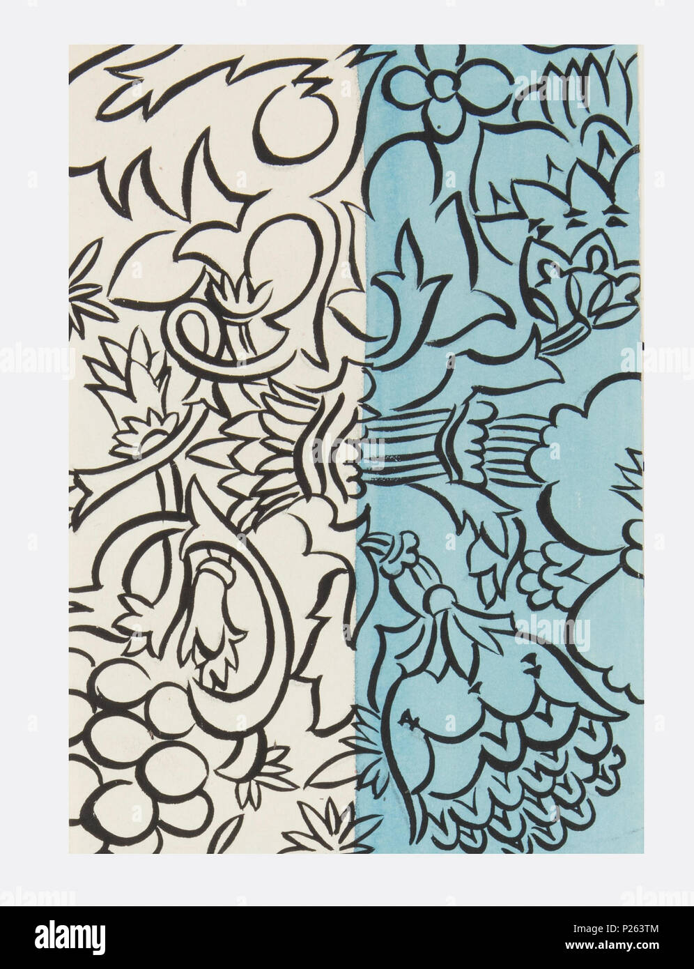 Drawing design woven fabric hi-res stock photography and images - Alamy