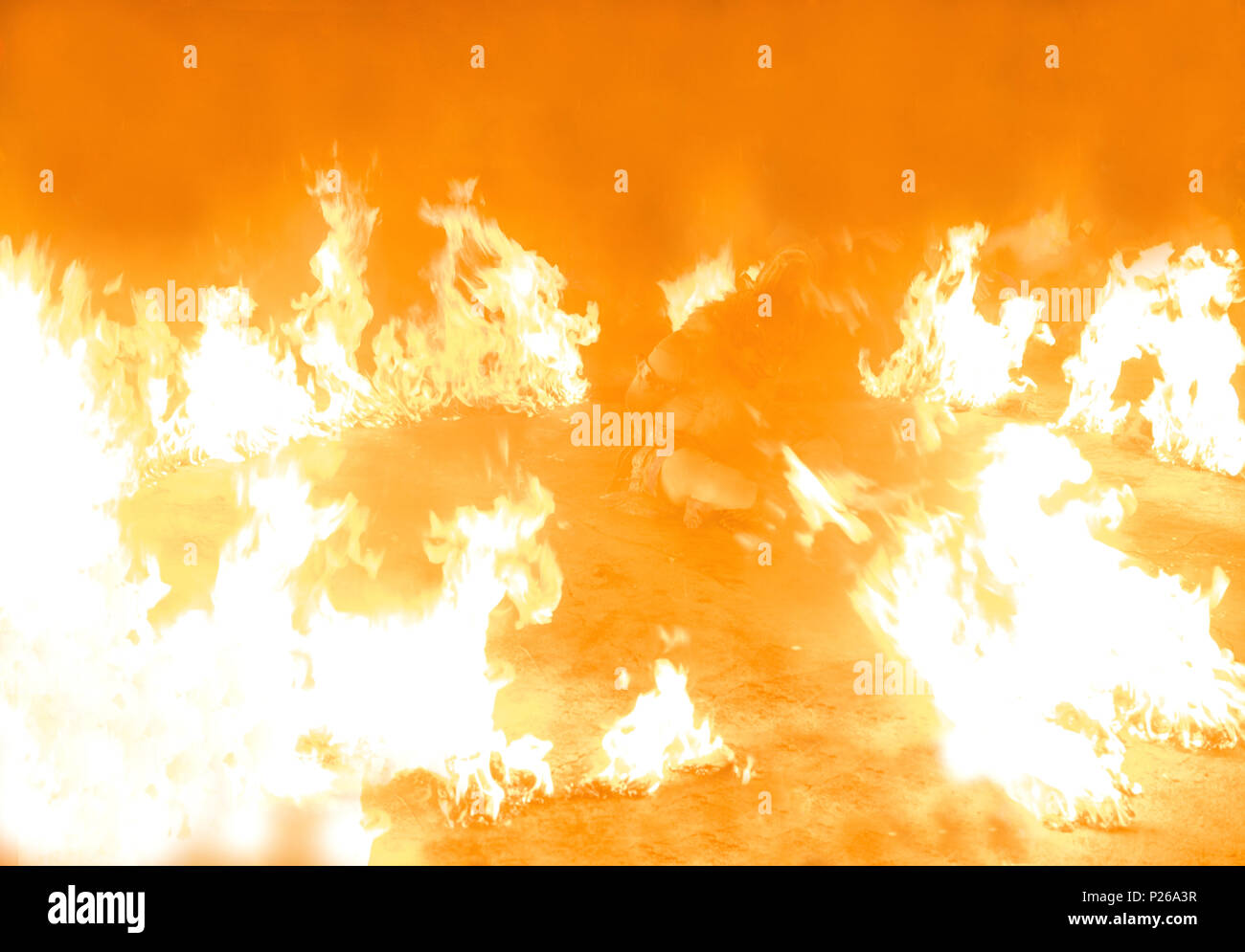 Dancing around the fire hi-res stock photography and images - Alamy