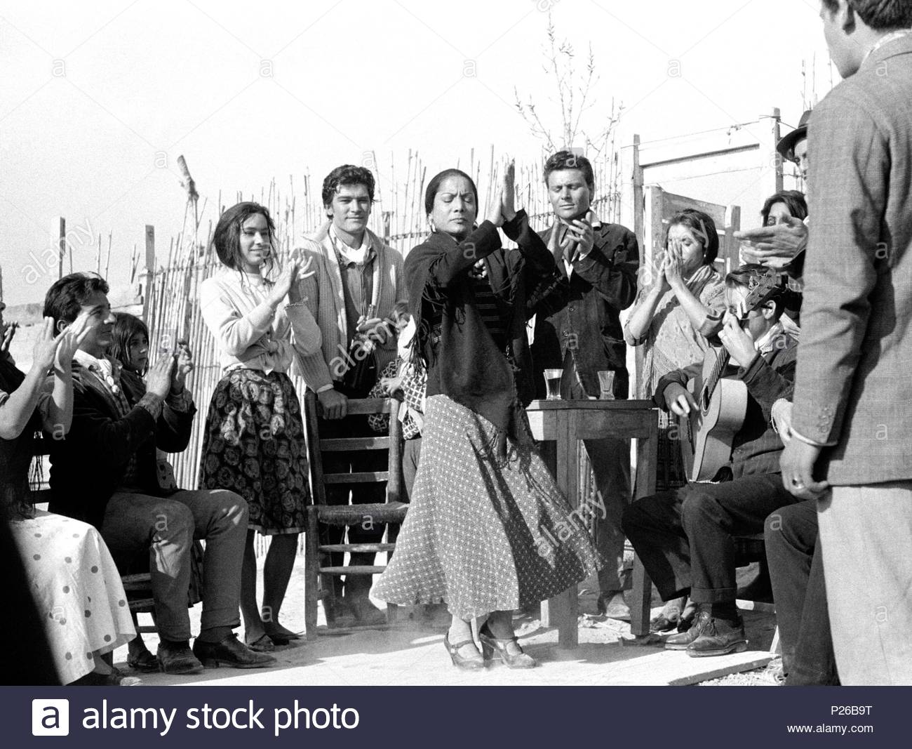 Flamenco Dancing Black and White Stock Photos & Images - Alamy