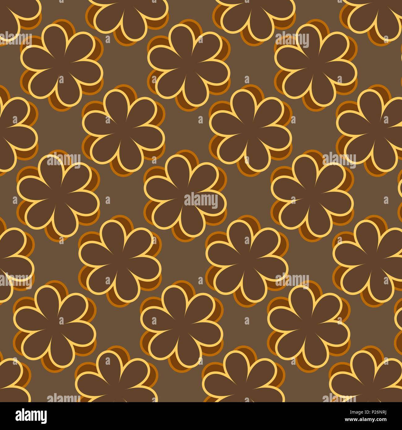 gentle geometric seamless pattern. Vector Illustration Stock Vector ...