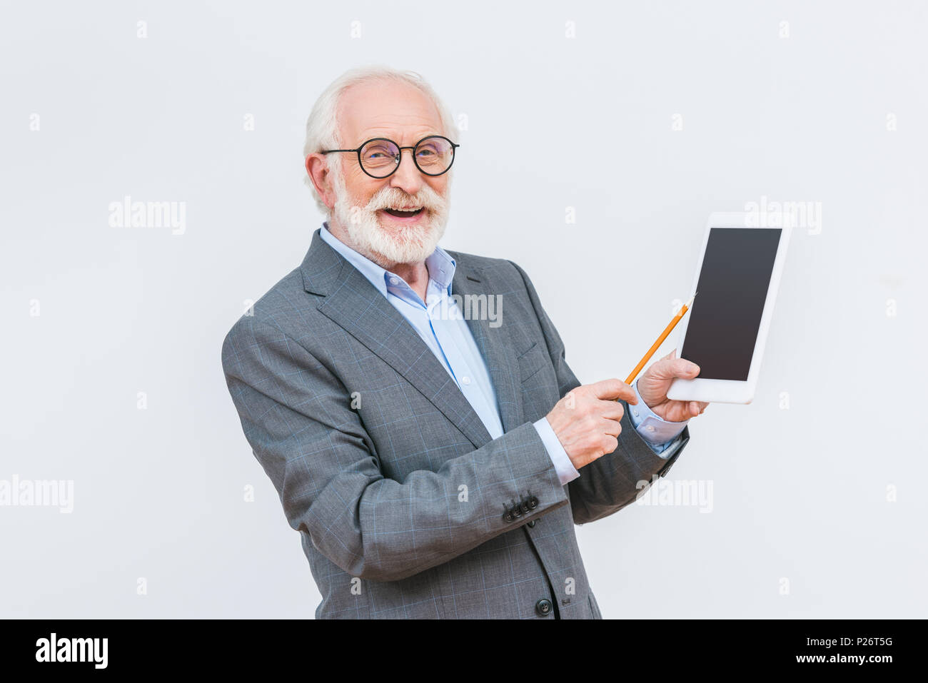 Lecturer pointing hi-res stock photography and images - Alamy