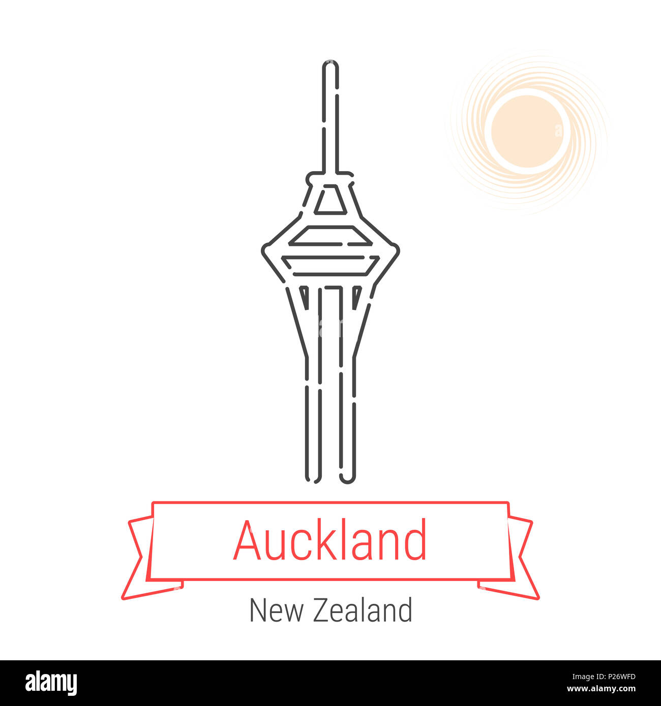 Symbol Auckland New Zealand Stock Photos & Symbol Auckland New Zealand ...