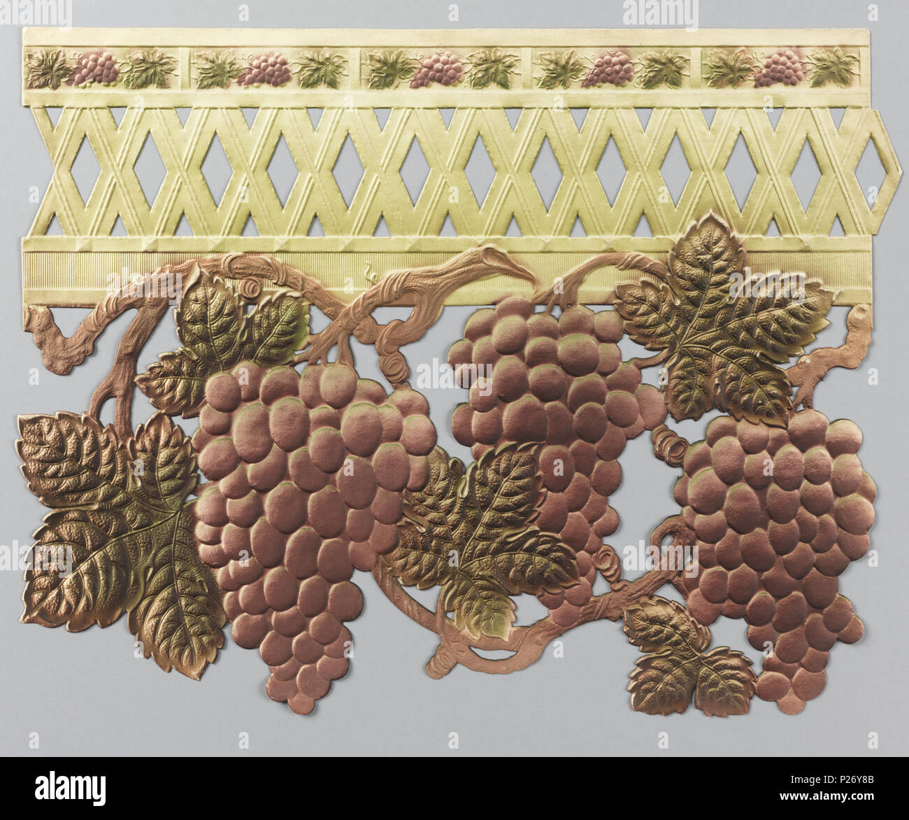 Grape vine border hi-res stock photography and images - Alamy