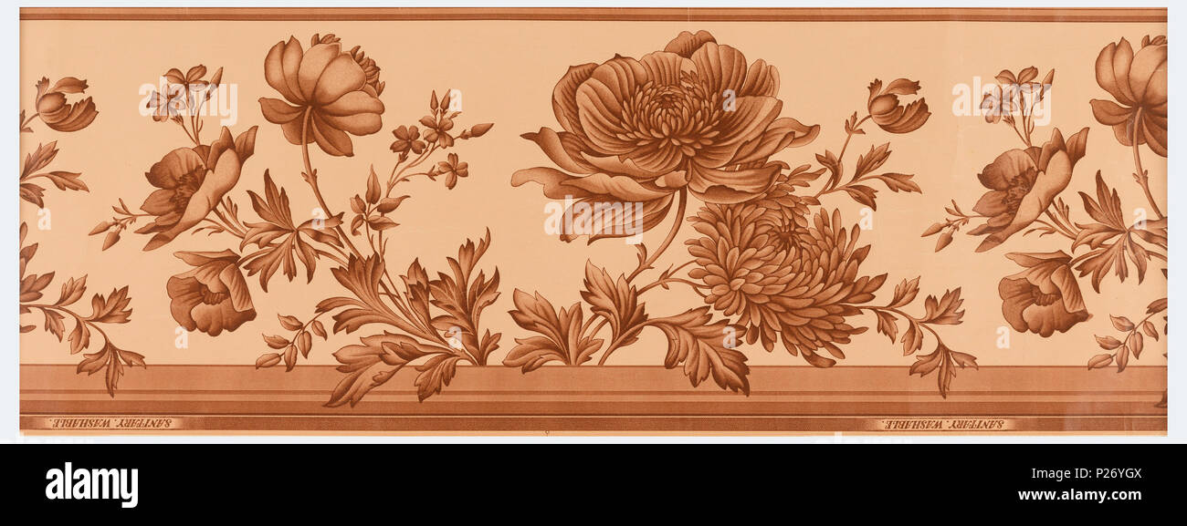 Victorian border hi-res stock photography and images - Alamy