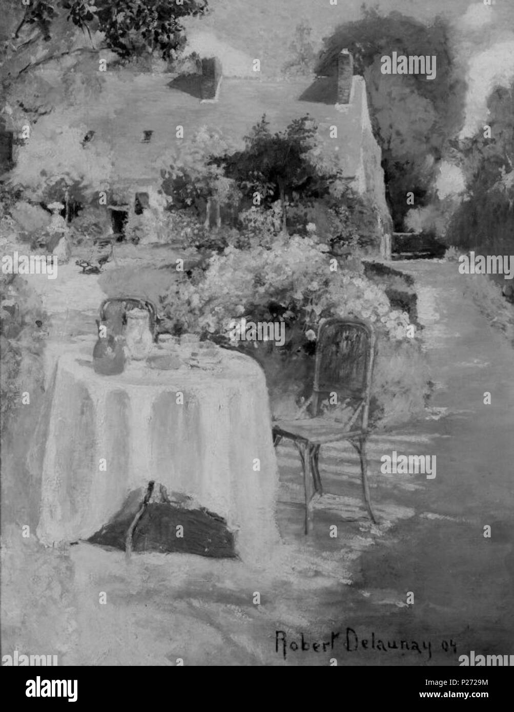 . French: Dans le jardin In the Garden . circa 1904 44 Brooklyn Museum ...