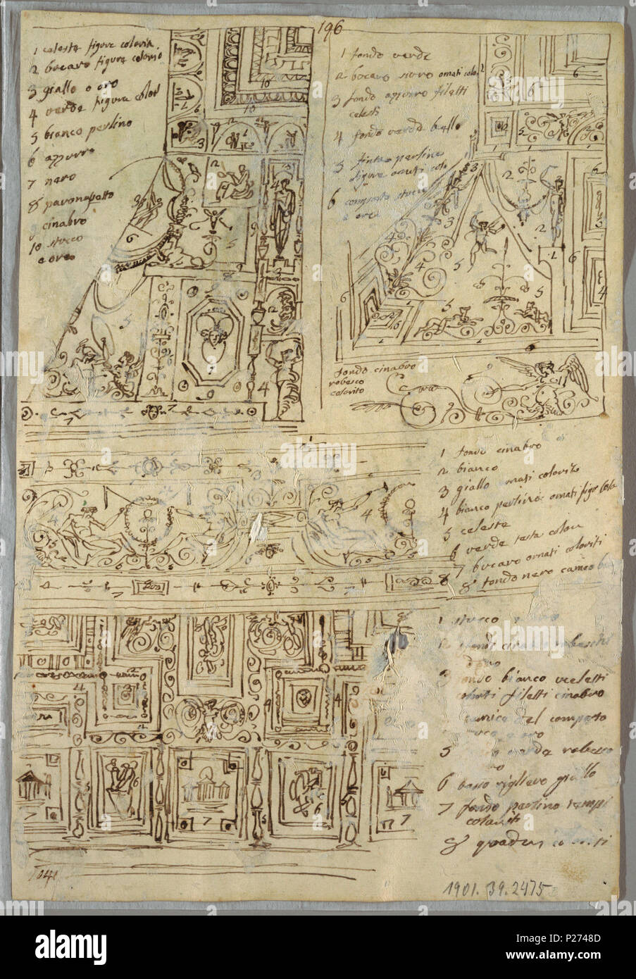. English: Drawing . before 1901 (acquired date) 84 Drawing (CH ...
