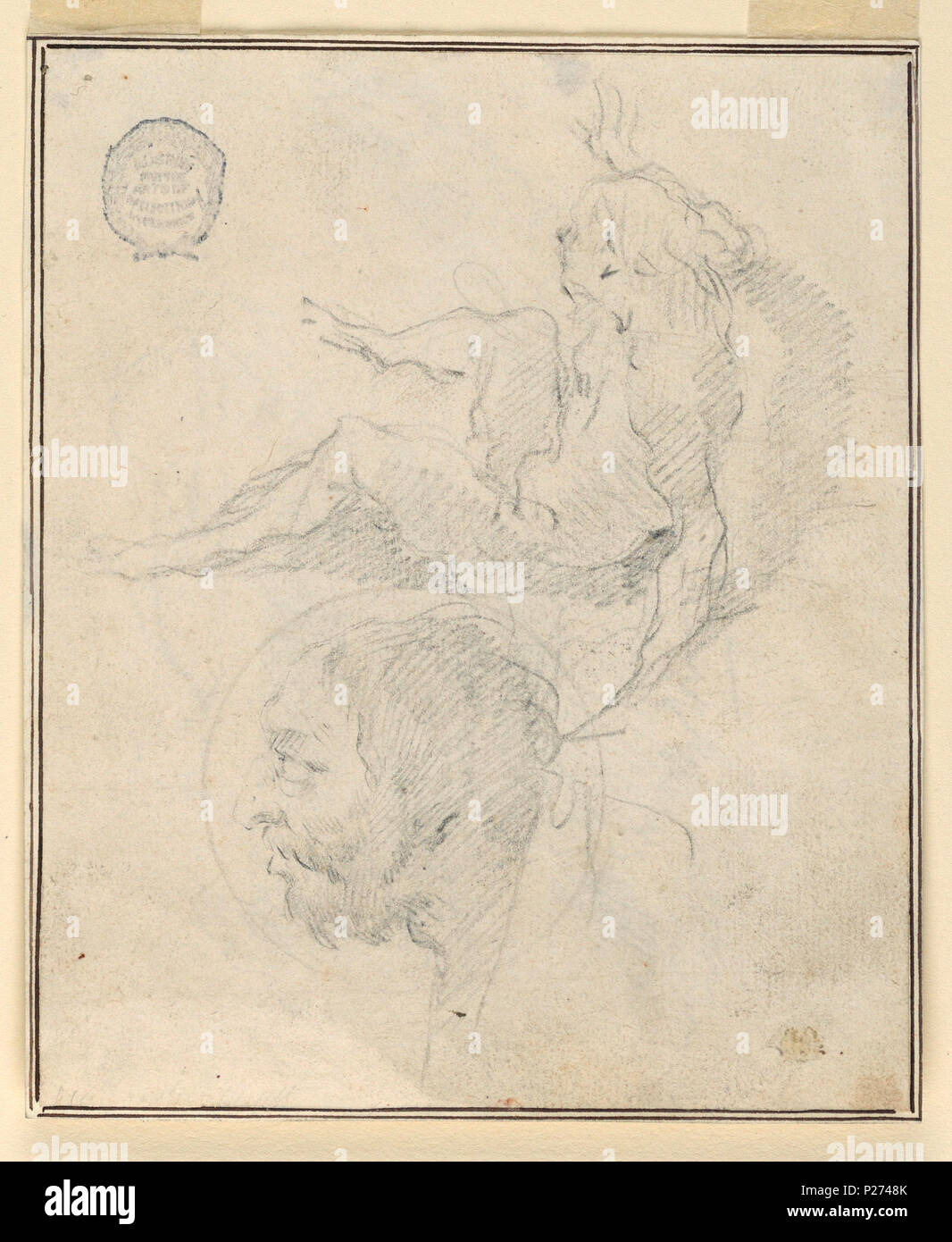 . English: Drawing . before 1901 (acquired date) 84 Drawing (CH ...
