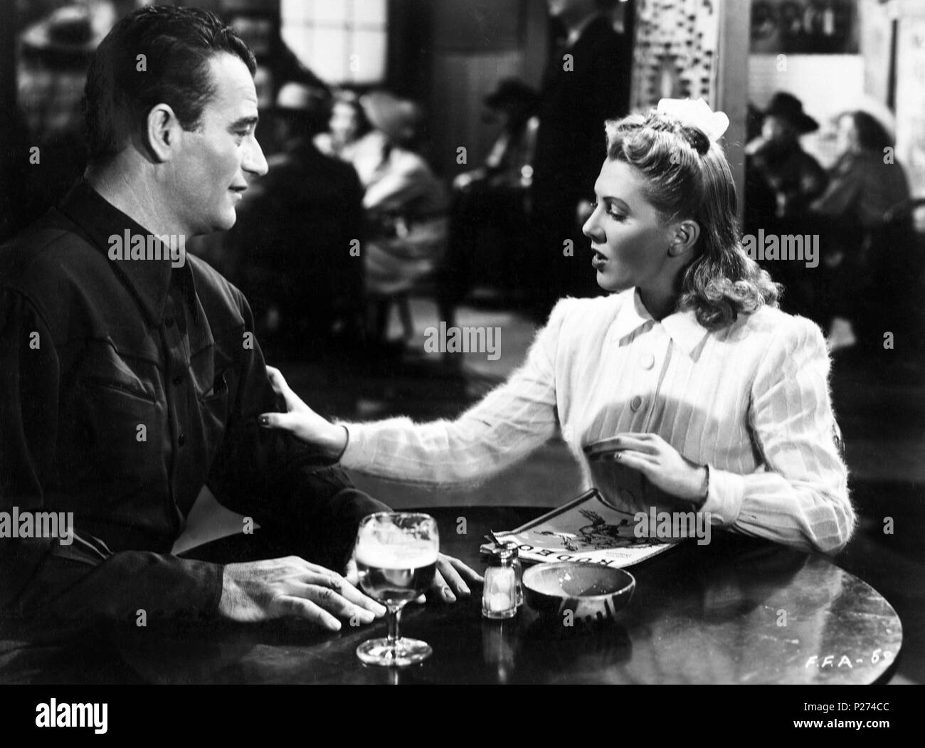 Original Film Title: A LADY TAKES A CHANCE. English Title: A LADY TAKES ...