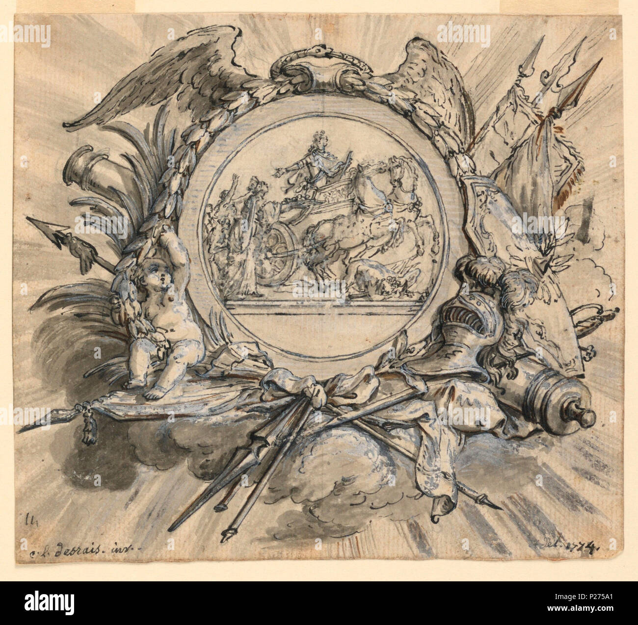 . English: Drawing (France) . before 1911 (acquired date) 86 Drawing ...