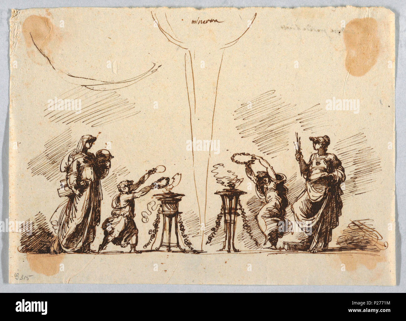 . English: Drawing (Italy) . before 1901 (acquired date) 92 Drawing ...
