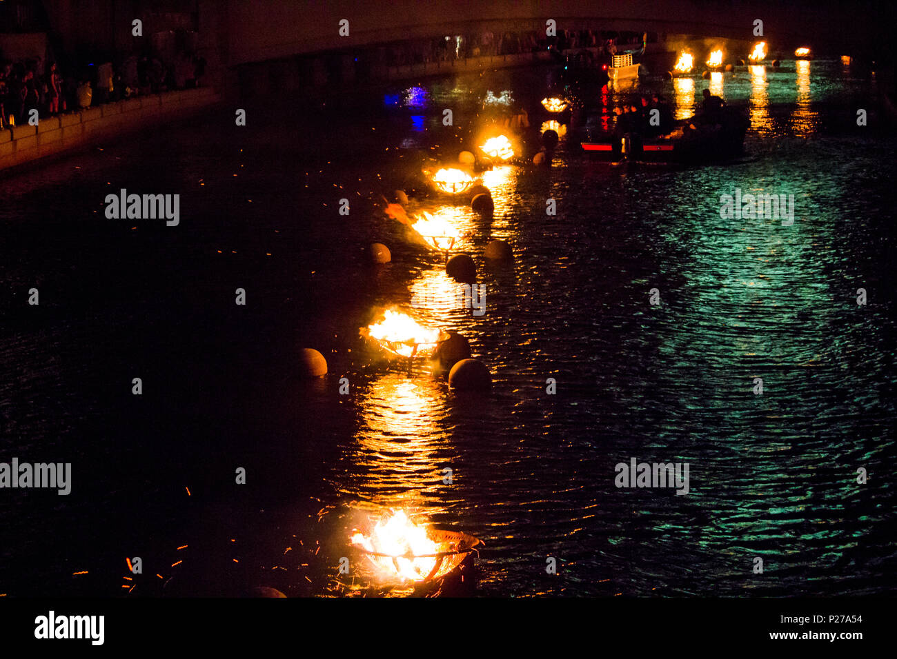 Waterfire hi-res stock photography and images - Alamy