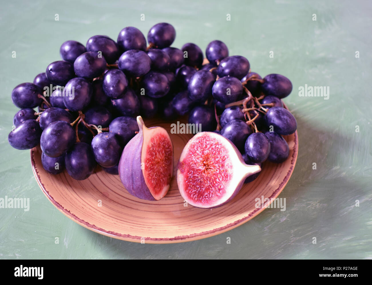 Grape fig hi-res stock photography and images - Alamy