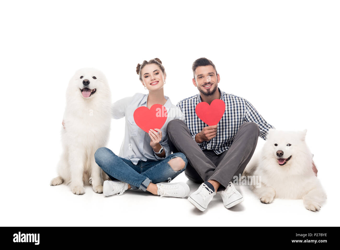 Samoyed woman Cut Out Stock Images & Pictures - Alamy