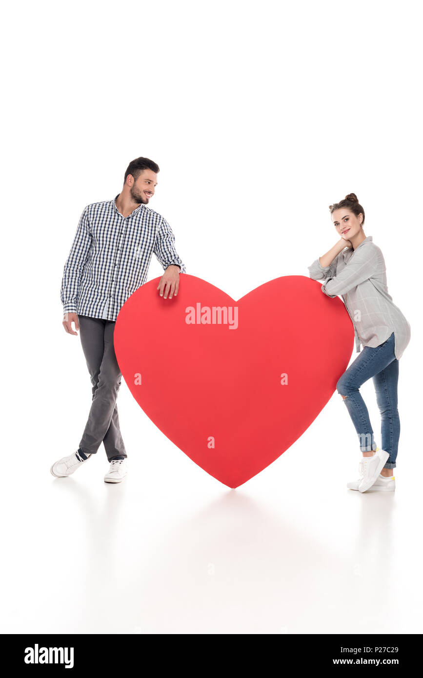 Woman leaning on big Cut Out Stock Images & Pictures - Alamy