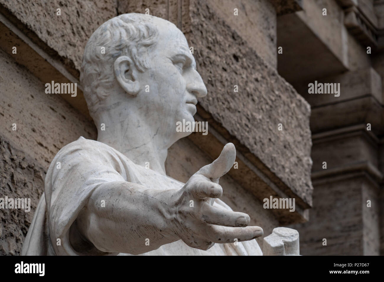 Cicerone marble hi-res stock photography and images - Alamy