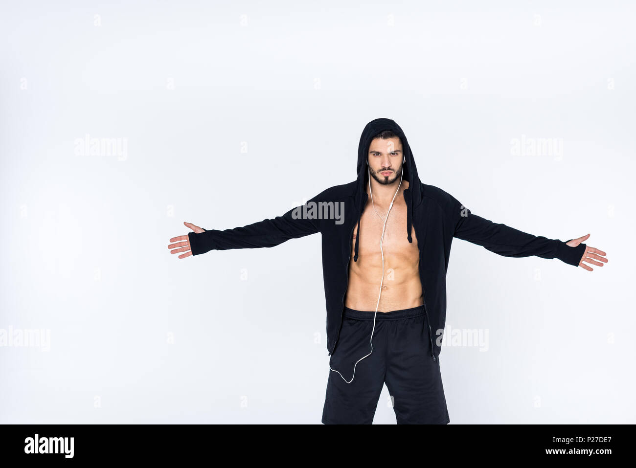 Unzipped hoodie hi-res stock photography and images - Alamy