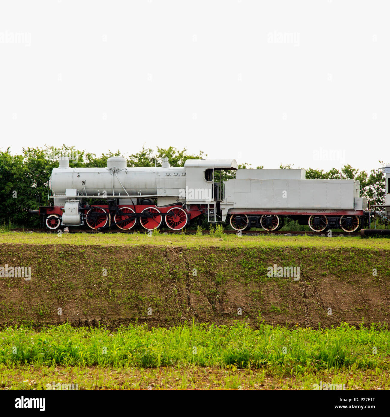 Steam train engine square hi-res stock photography and images - Alamy
