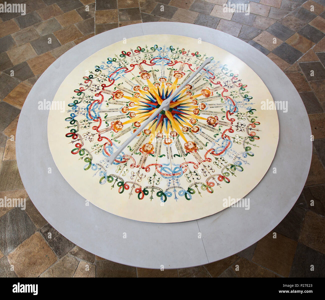 Sundial table hi-res stock photography and images - Alamy