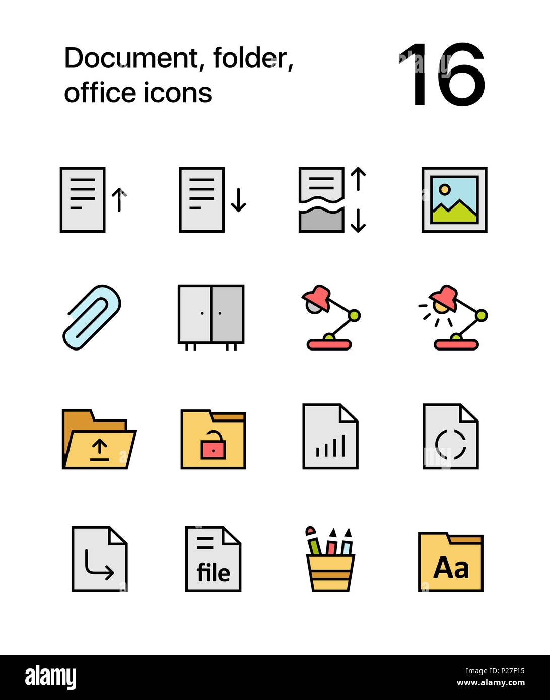 Document image Stock Vector Images - Alamy