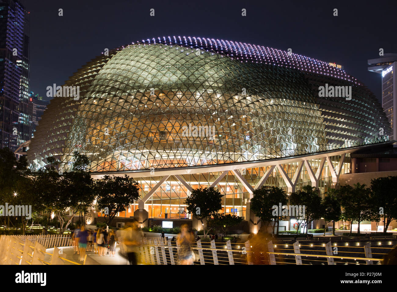 Downtown Lighted Up High Resolution Stock Photography and Images - Alamy