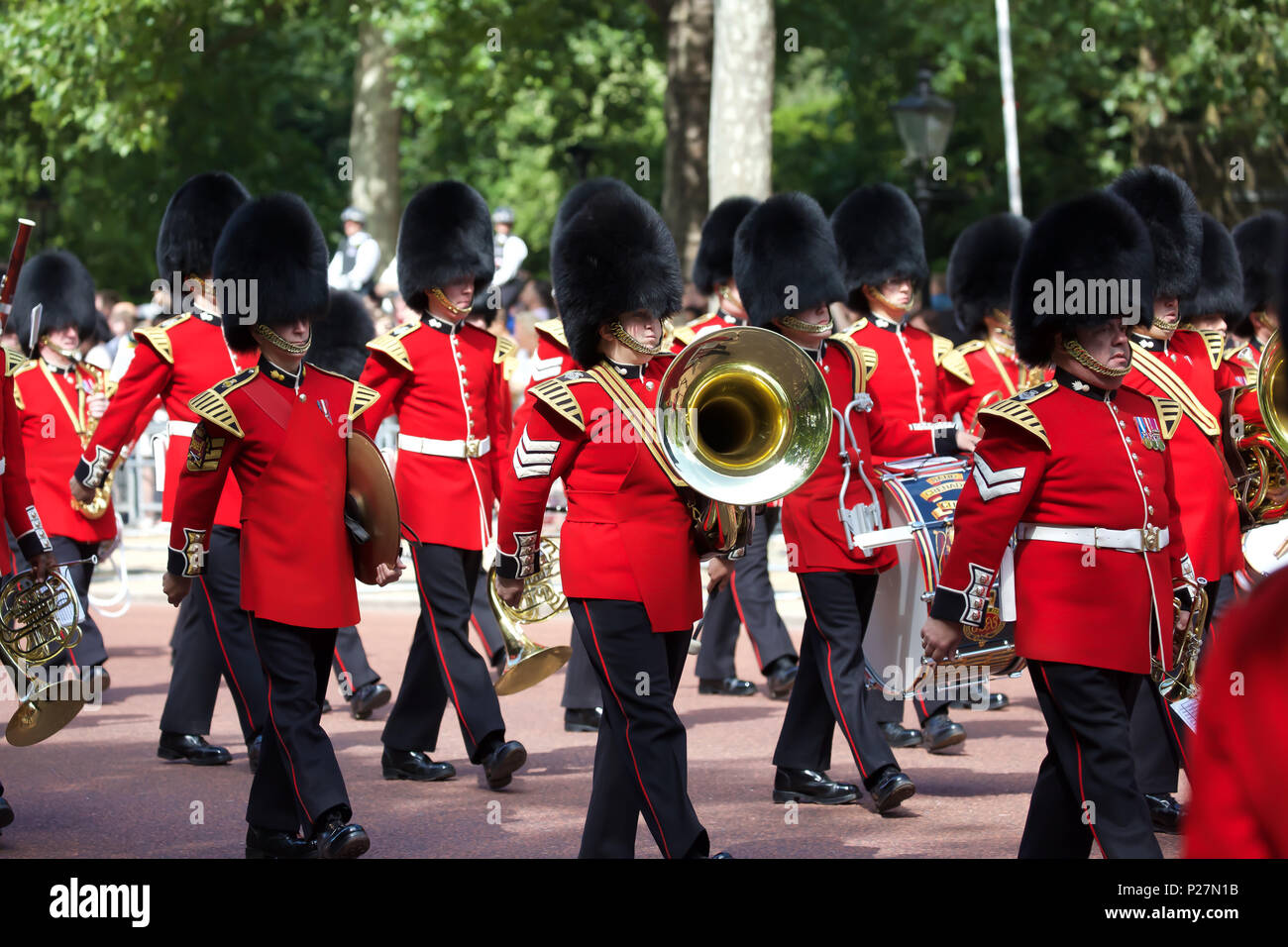Prince charles red uniform hi-res stock photography and images - Alamy