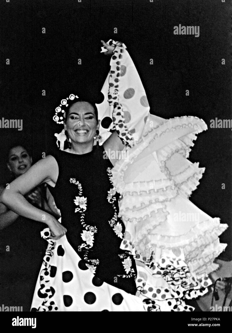 Lucia Garrido. Auditorio de "La Chumbera", Granada. 2005 Stock Photo ...