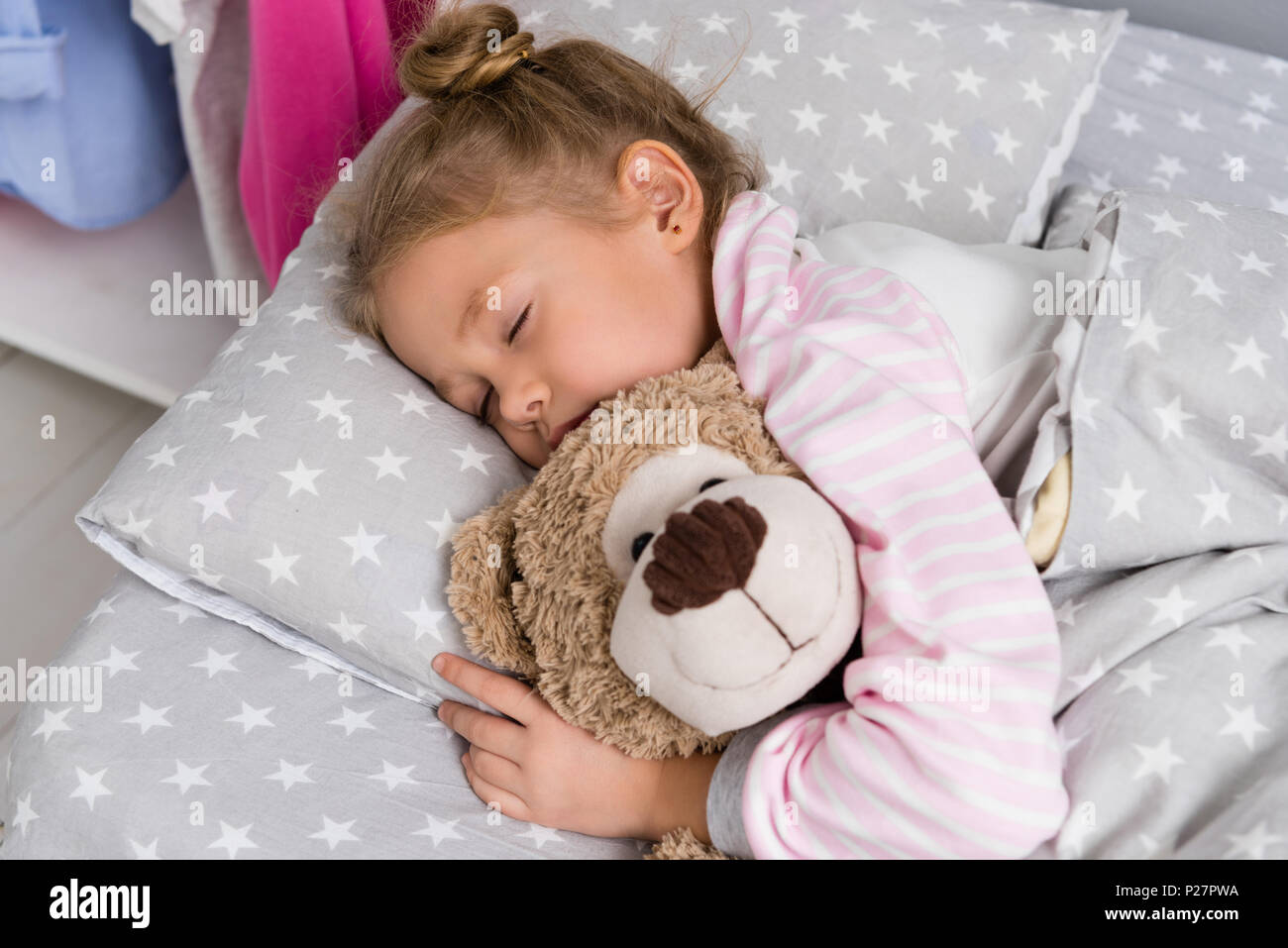 Sleeping teddy bear hi-res stock photography and images - Alamy