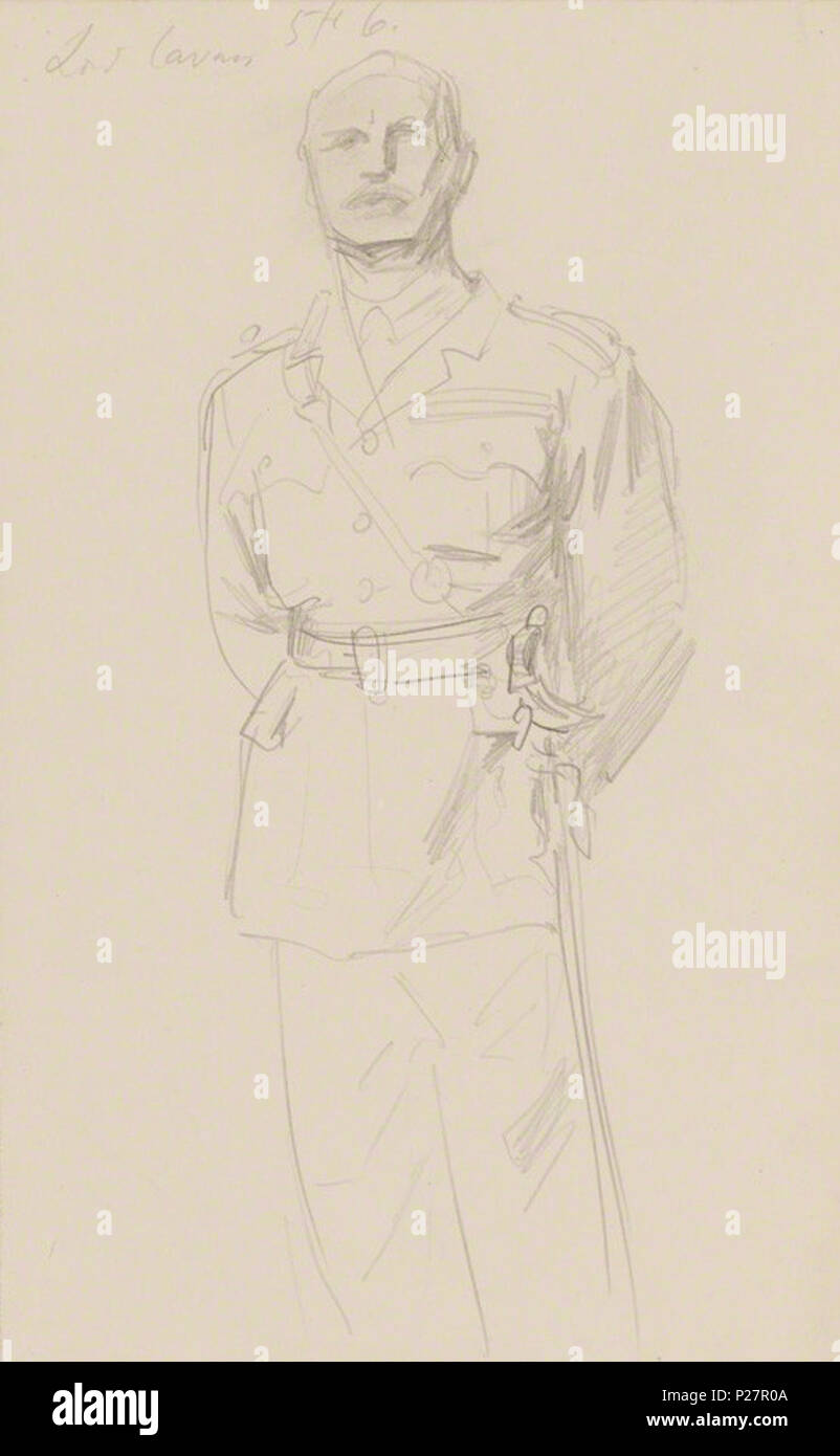 (Frederic) Rudolph Lambart, 10th Earl of Cavan Stock Photo - Alamy