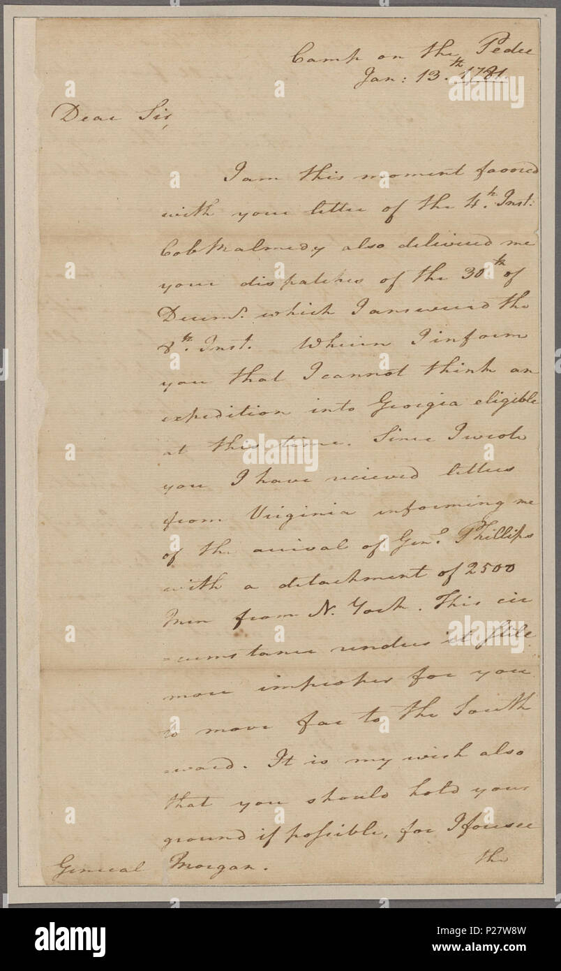 Nathanael greene and morgan hi-res stock photography and images - Alamy