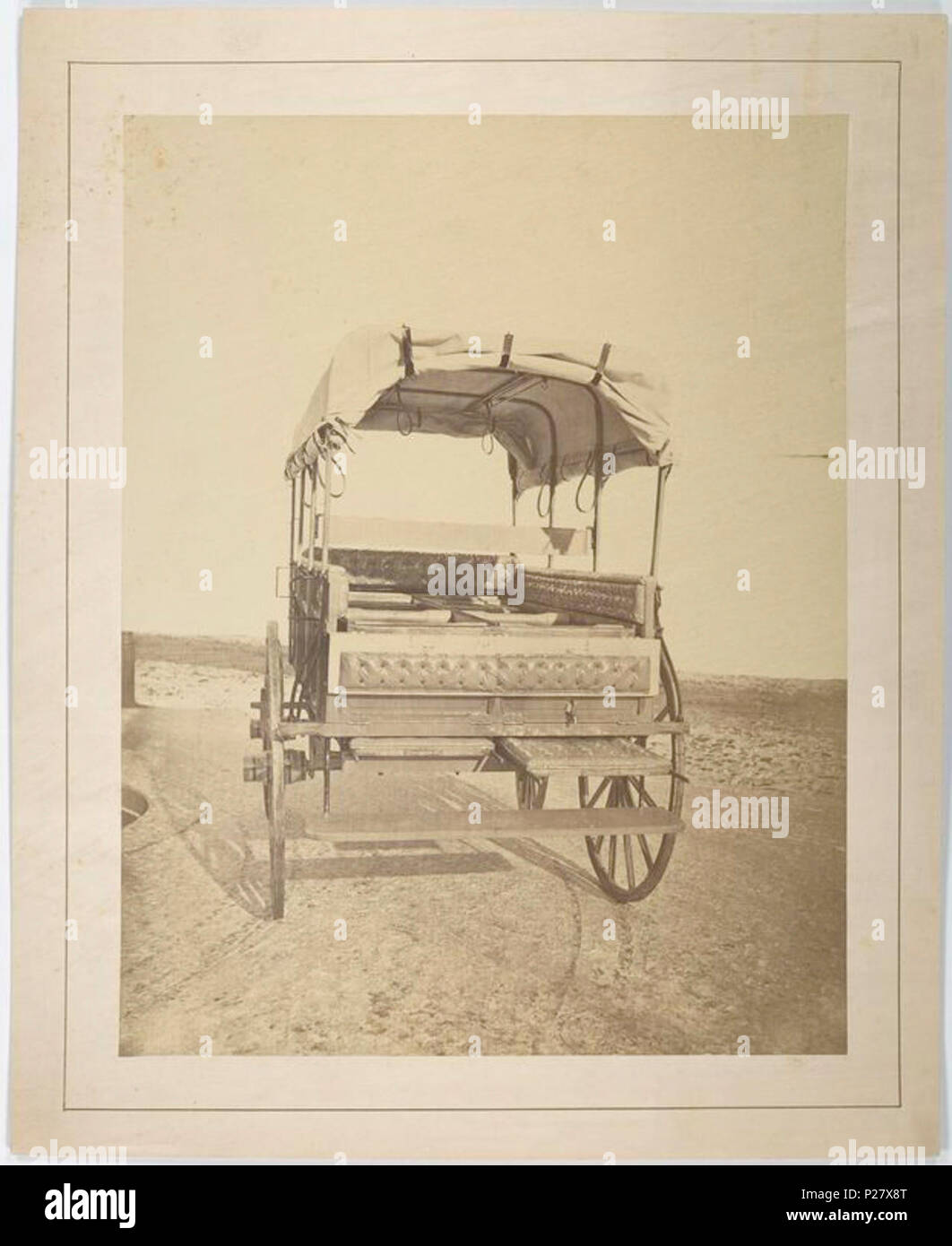 (Howard ambulance, rear view, tailgate partially lowered, ro ...