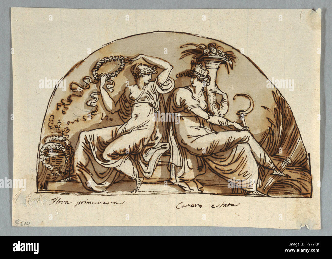 . English: Drawing (Italy) . before 1901 (acquired date) 92 Drawing ...