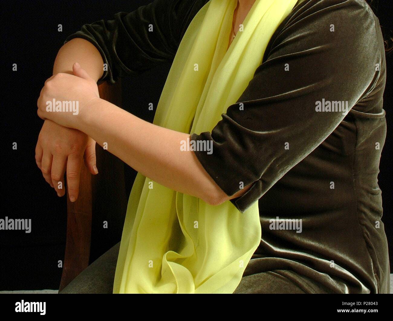 Flamenco singer arms Stock Photo - Alamy