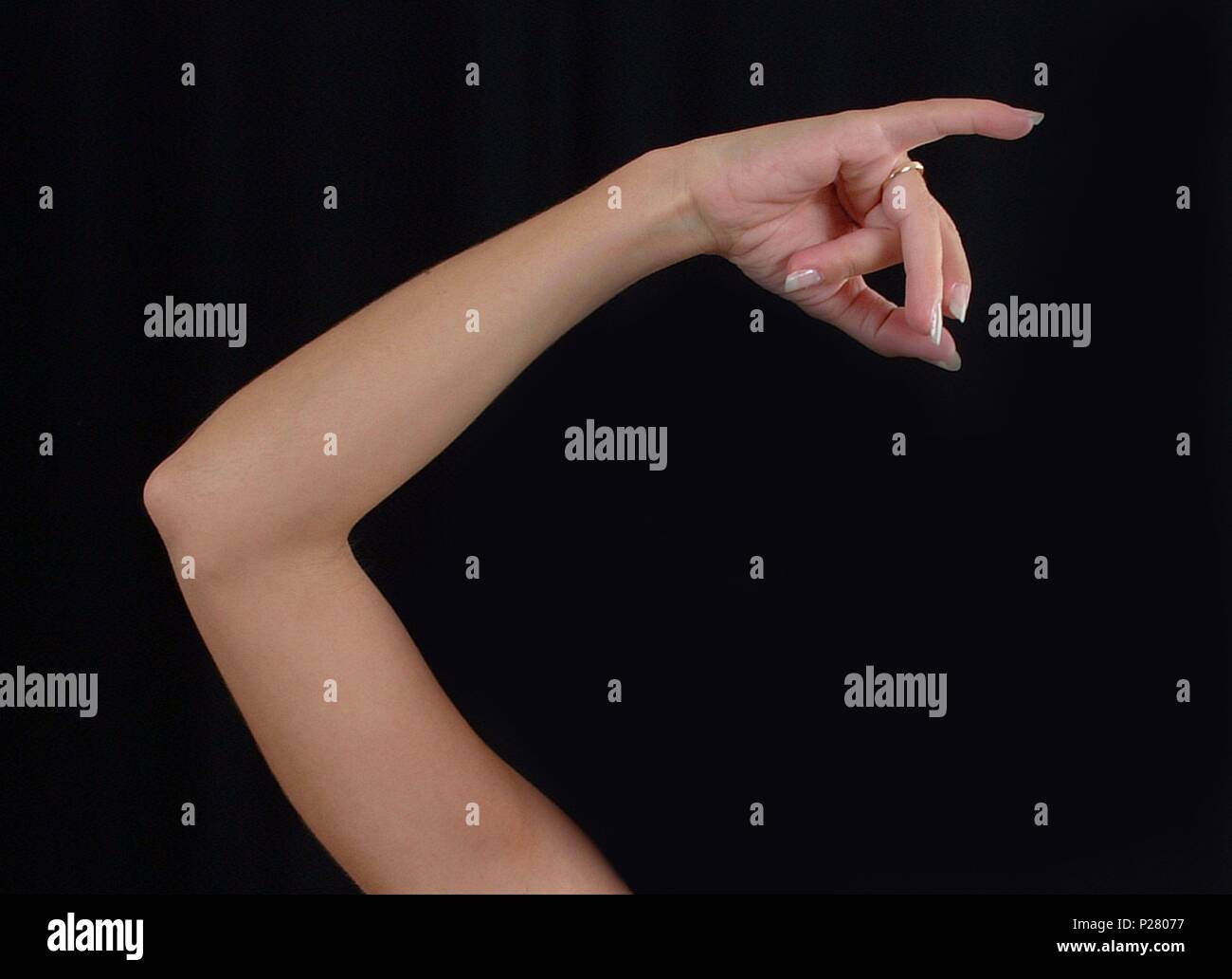 Arm of a flamenco dancer Stock Photo - Alamy