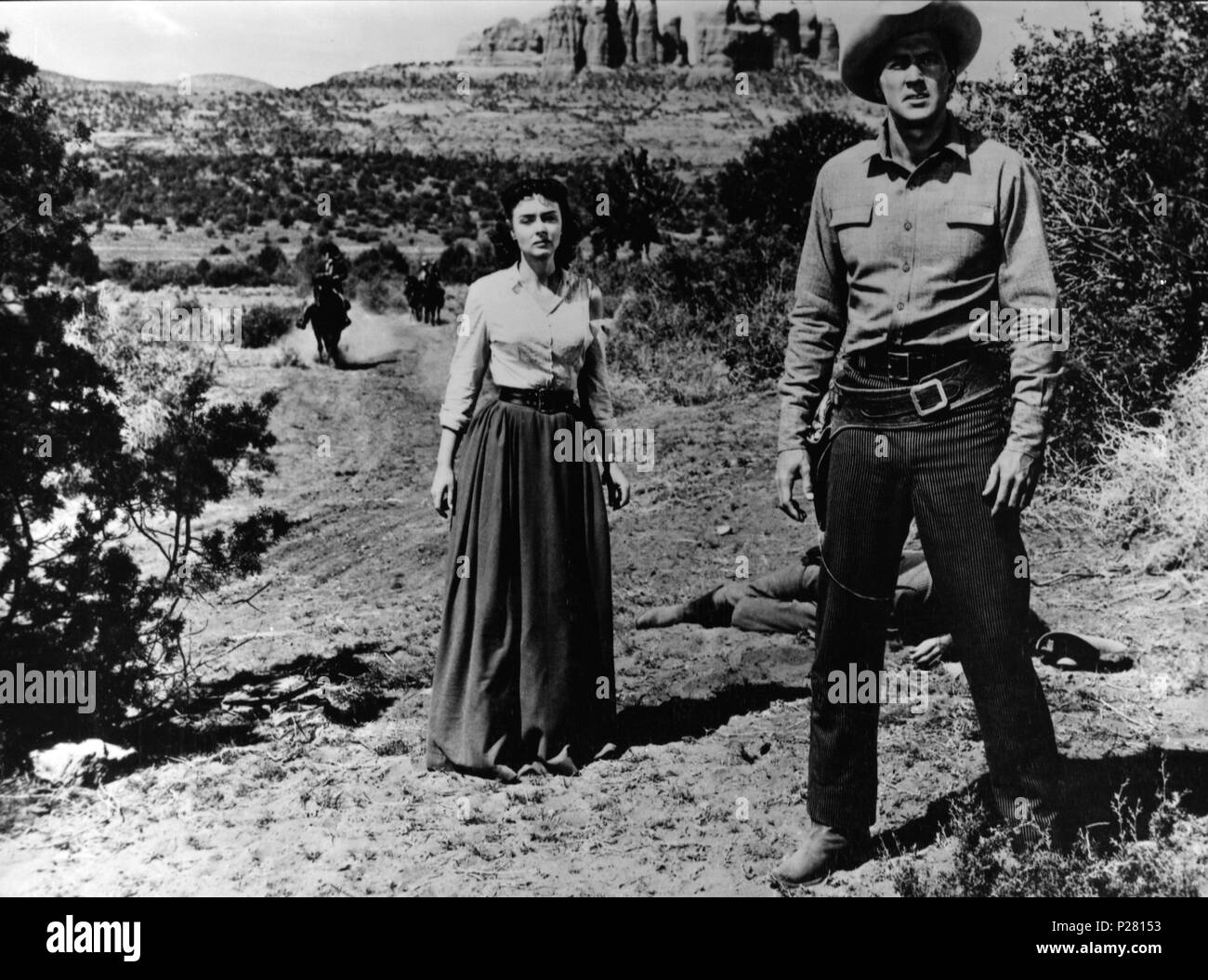 Donna reed rock hudson gun hi-res stock photography and images - Alamy