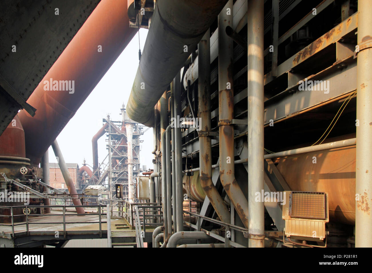Abandoned steel mill in Germany Stock Photo - Alamy